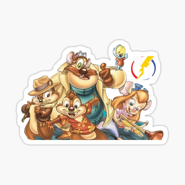 "Rescue ranger Character funny" Sticker for Sale by ahsin2020 | Redbubble