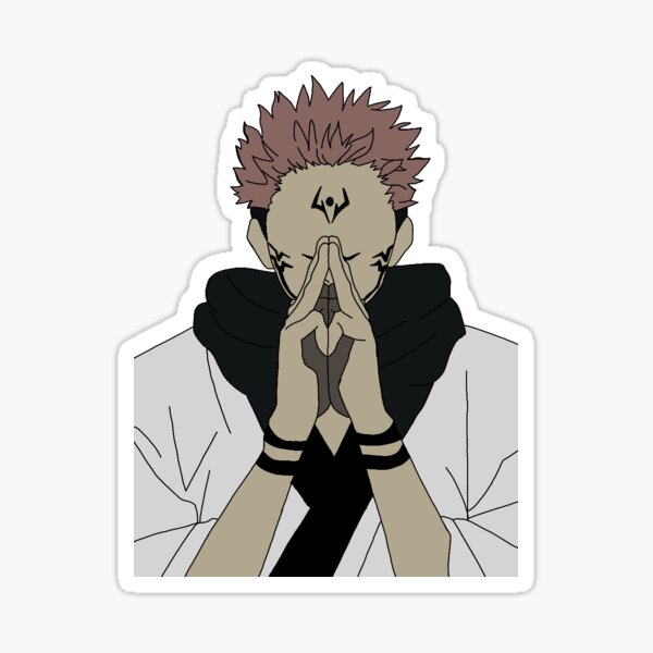 "Sukuna" Sticker by Kunstificus | Redbubble