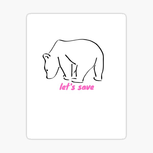 "bear logo" Sticker by ARCHIbmag | Redbubble