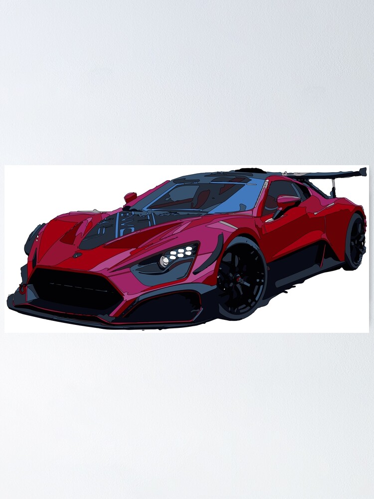 "Zenvo TSR-S 2019" Poster for Sale by tomfel319 | Redbubble