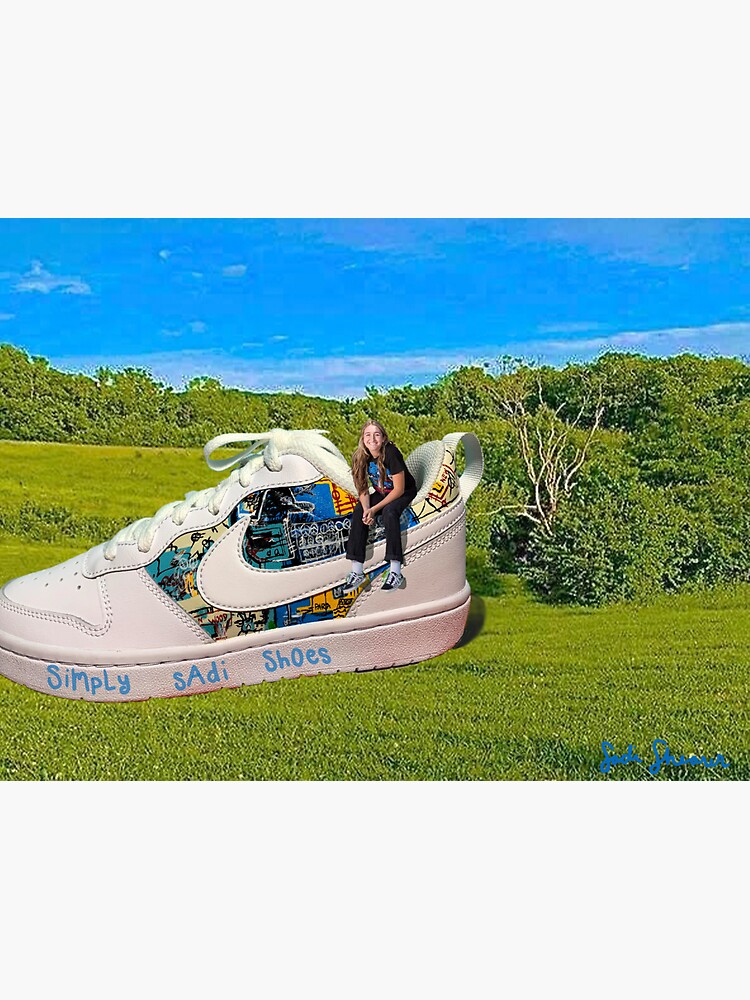 "Simply Sadi Shoes " Sticker for Sale by slimsadi | Redbubble