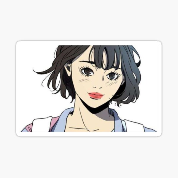 "wind breaker" Sticker by ItsAFakeAcc | Redbubble