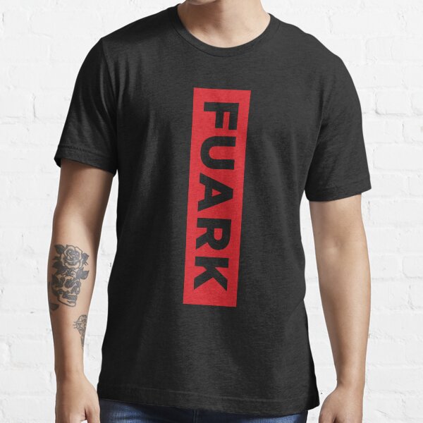 "Fuark Aesthetic Vertical (Red)" T-shirt for Sale by Dilic | Redbubble ...
