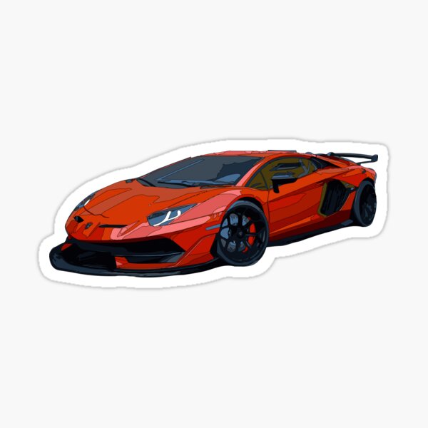 "Lamborghini SVJ 2018" Sticker for Sale by tomfel319 | Redbubble