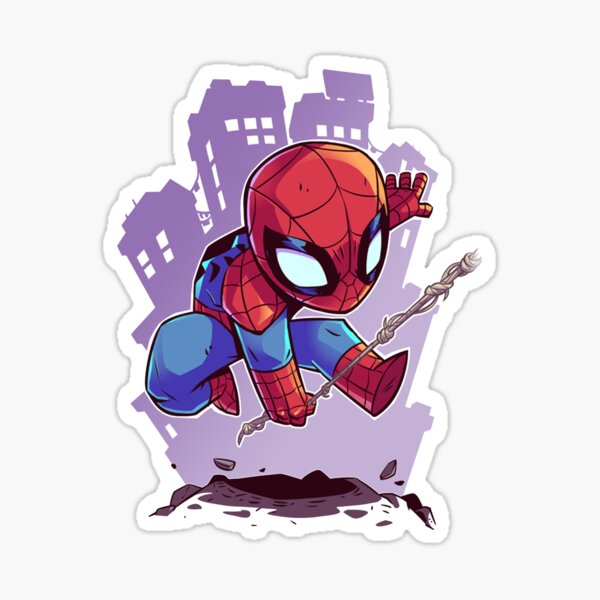 "Spidey!" Sticker by Iron3264 | Redbubble