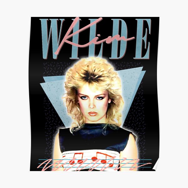 "Kim Wilde " Poster by StealsBerlin | Redbubble
