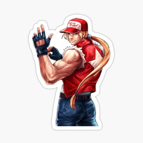 "the king of fighters " Sticker for Sale by MR-ABM | Redbubble