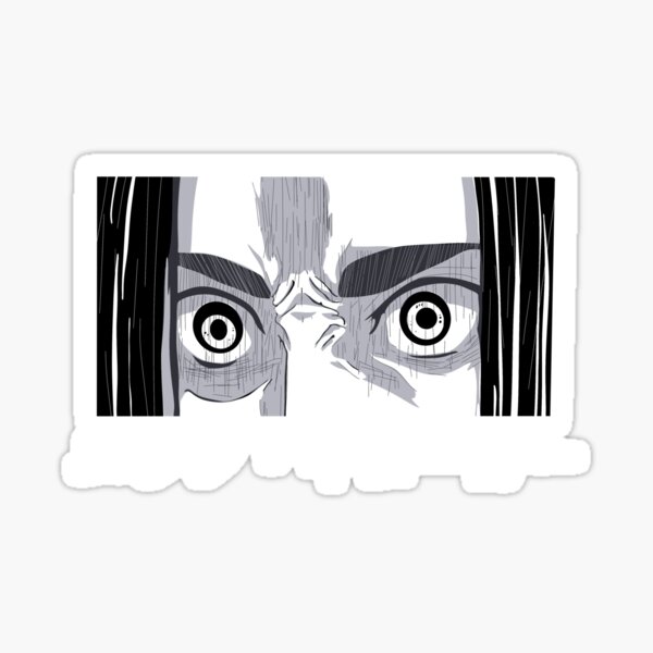 "Attack on titan Eren Yeager fan art perfect gift for Aot fans" Sticker ...