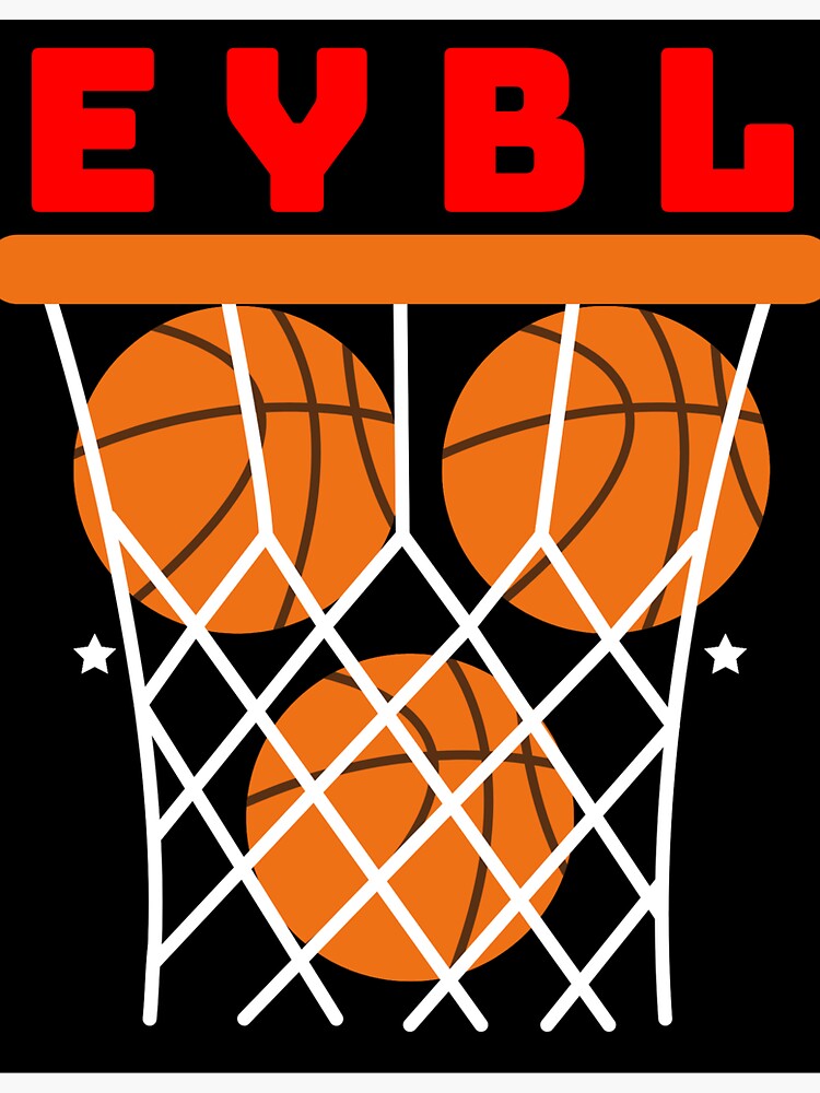"EYBL - BASKET BALL - SPORTS AND GAMES - NIKE" Sticker by JAW333 ...