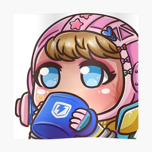 "Wattson kawaii voltage sticker " Poster for Sale by nadvanlis | Redbubble