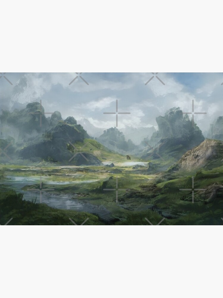 "Rocky marsh" Poster for Sale by Lizardspock | Redbubble