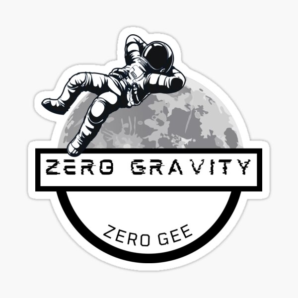 "Zero Gee Zero Gravity" Sticker by Vimbuy | Redbubble