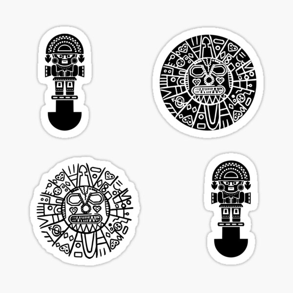 "Inca Sticker Pack" Sticker by Enny87 | Redbubble