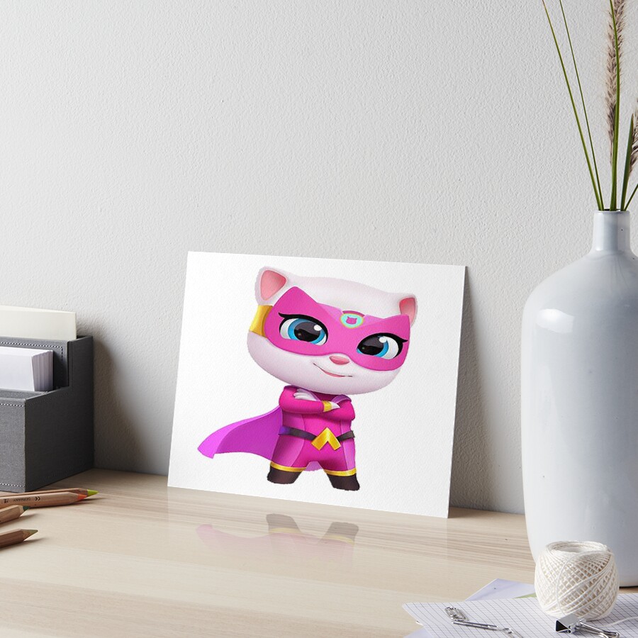 "Talking Tom Heroes" Art Board Print for Sale by Parkid-s | Redbubble