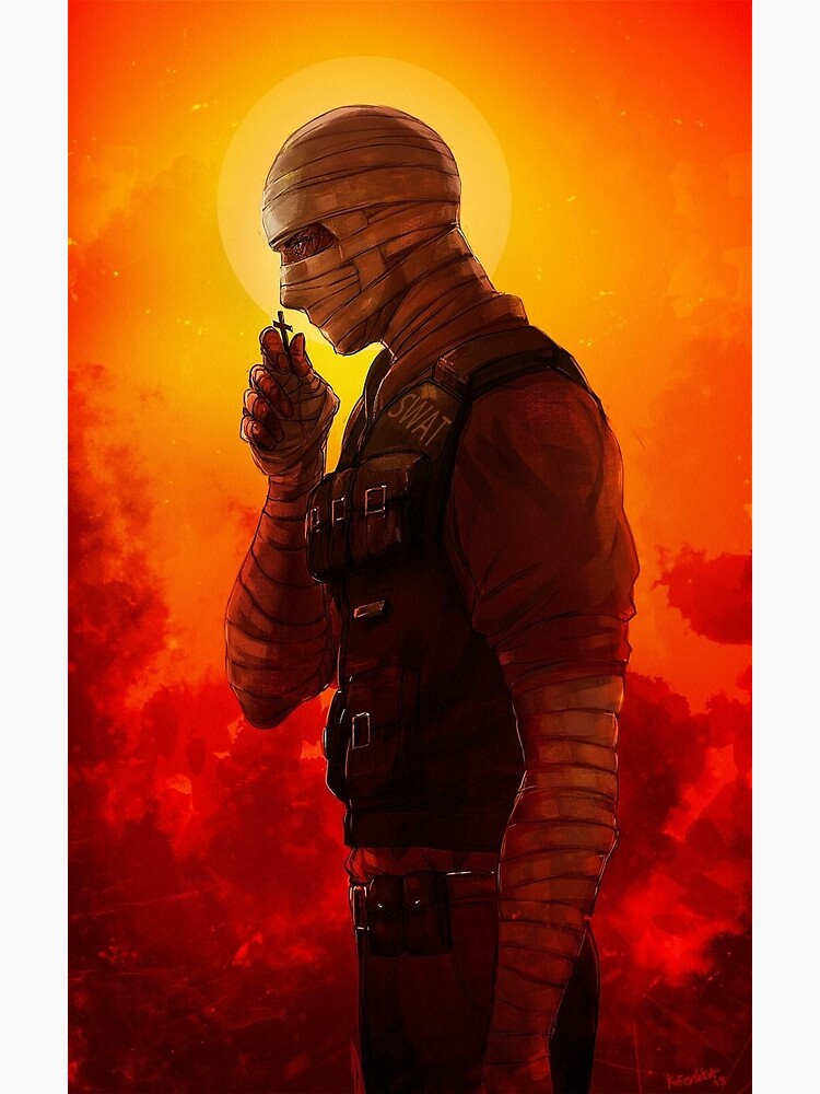 "Fallout New Vegas Joshua Graham Gaming Artwork " Art Print for Sale by ...