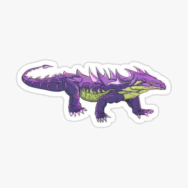"The-Giant-Lizard" Sticker by aliandostore | Redbubble