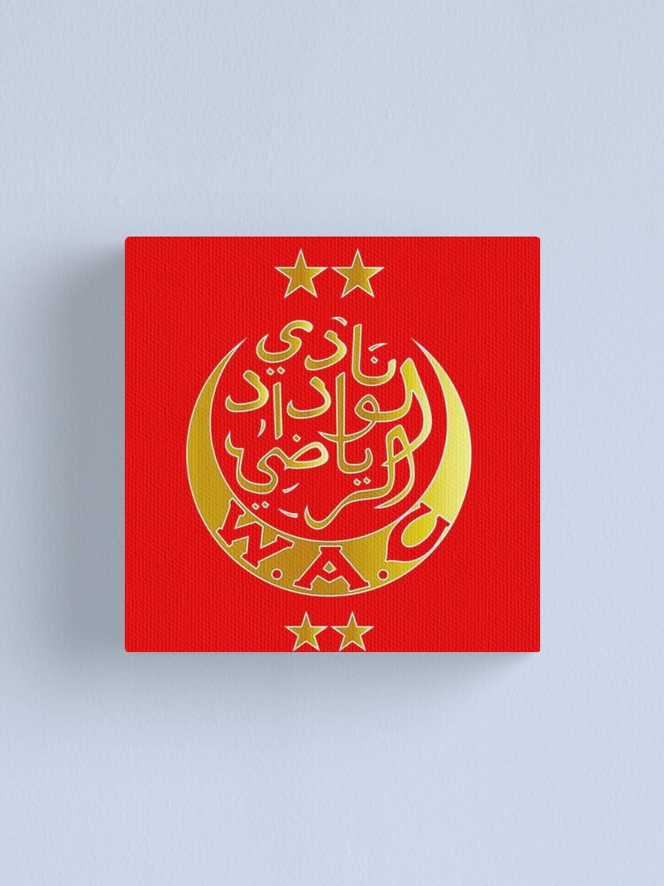 "Wydad wac morocco football club logo" Canvas Print for Sale by BANAKR ...