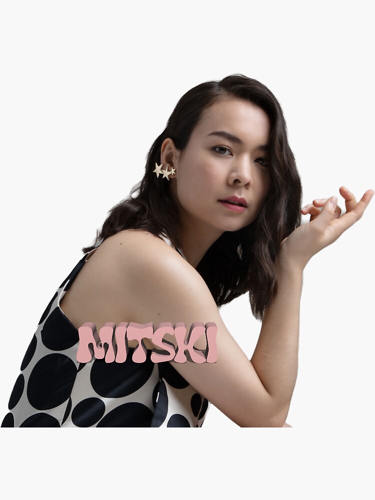 "MITSKI" Sticker by kepdesigns | Redbubble