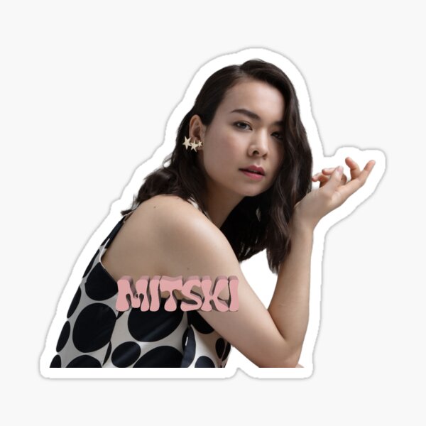 "MITSKI" Sticker by kepdesigns | Redbubble