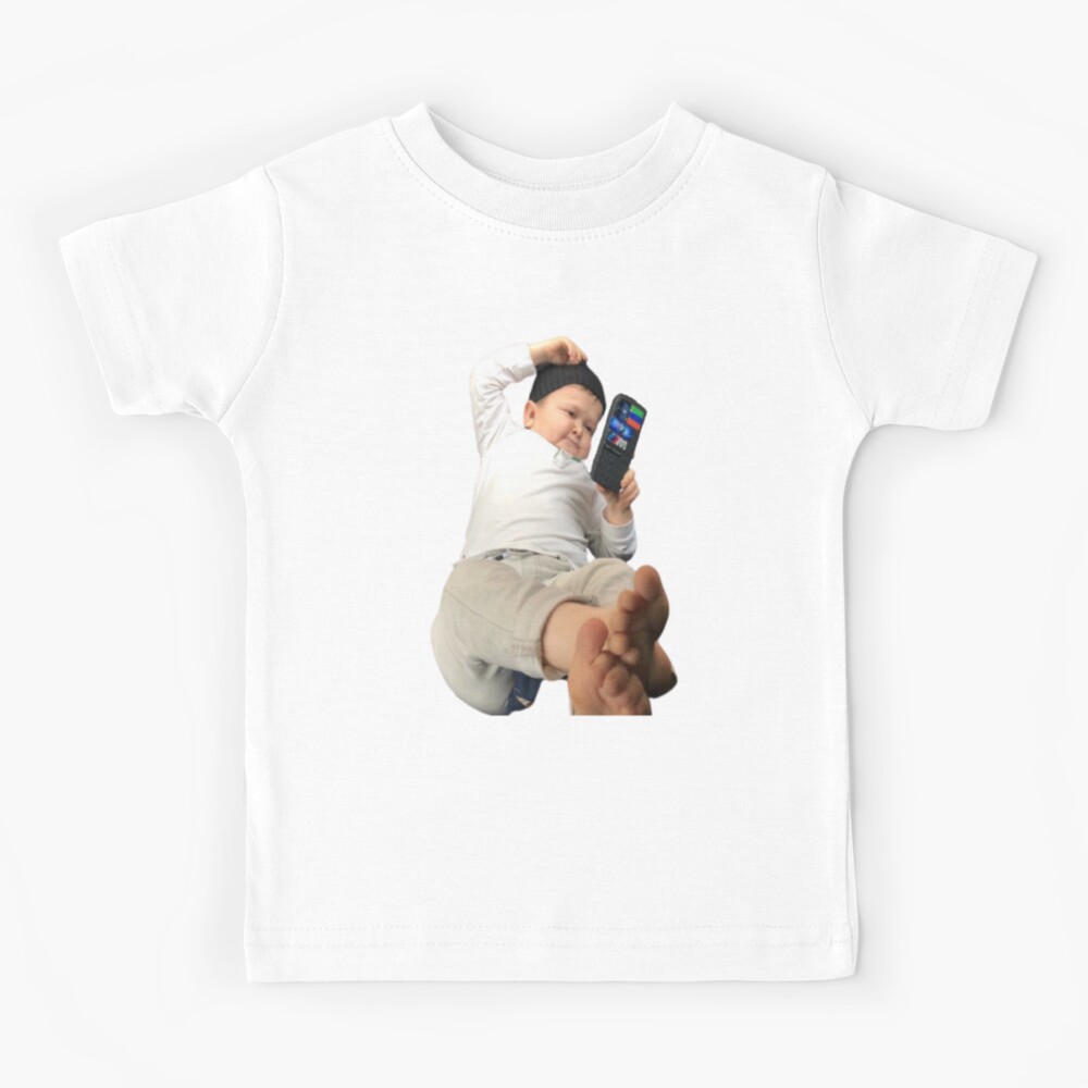 "Hasbulla Chilling Feet Up" Kids T-Shirt by BitternotMeme | Redbubble