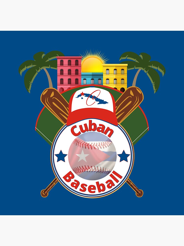 "Cuban Baseball 2 (Havana Style)" Sticker by D-Winch | Redbubble