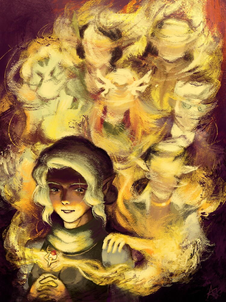 "Pike Trickfoot "Any Path Can Be a Holy One"" Sticker by Auriemporium ...