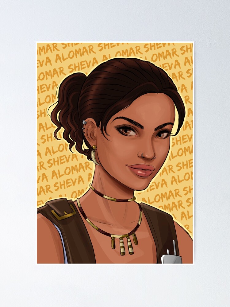 "Sheva Alomar" Poster for Sale by msancor | Redbubble