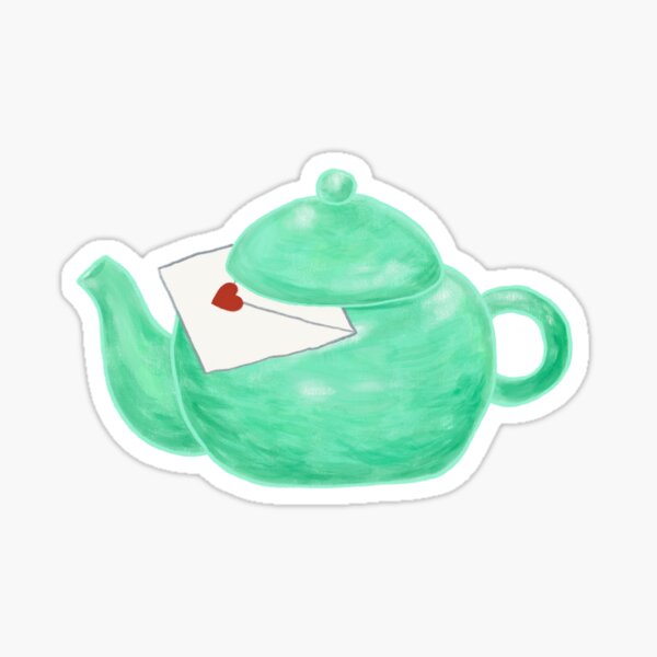 "Pam's Teapot" Sticker by magicbundle | Redbubble