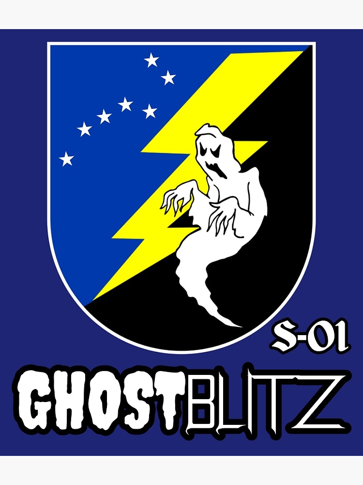 "Ghostblitz Logo " Poster by ZarAntonov | Redbubble