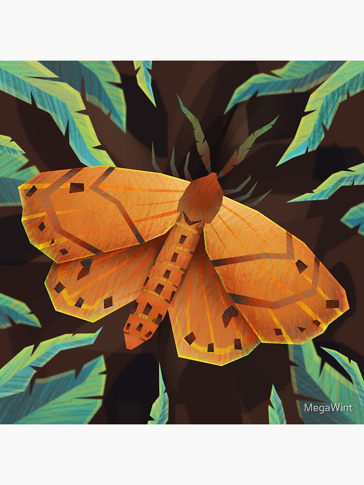"Isabella Tiger Moth II" Poster for Sale by MegaWint | Redbubble