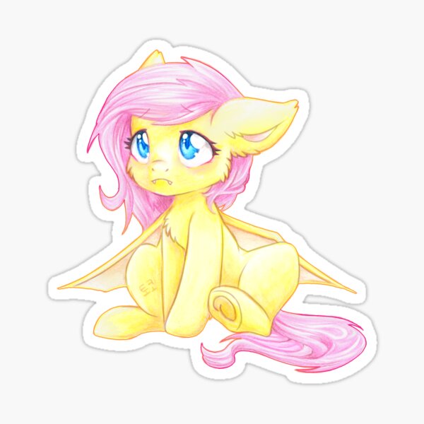 "Flutterbat Chibi" Sticker by TokoKami | Redbubble