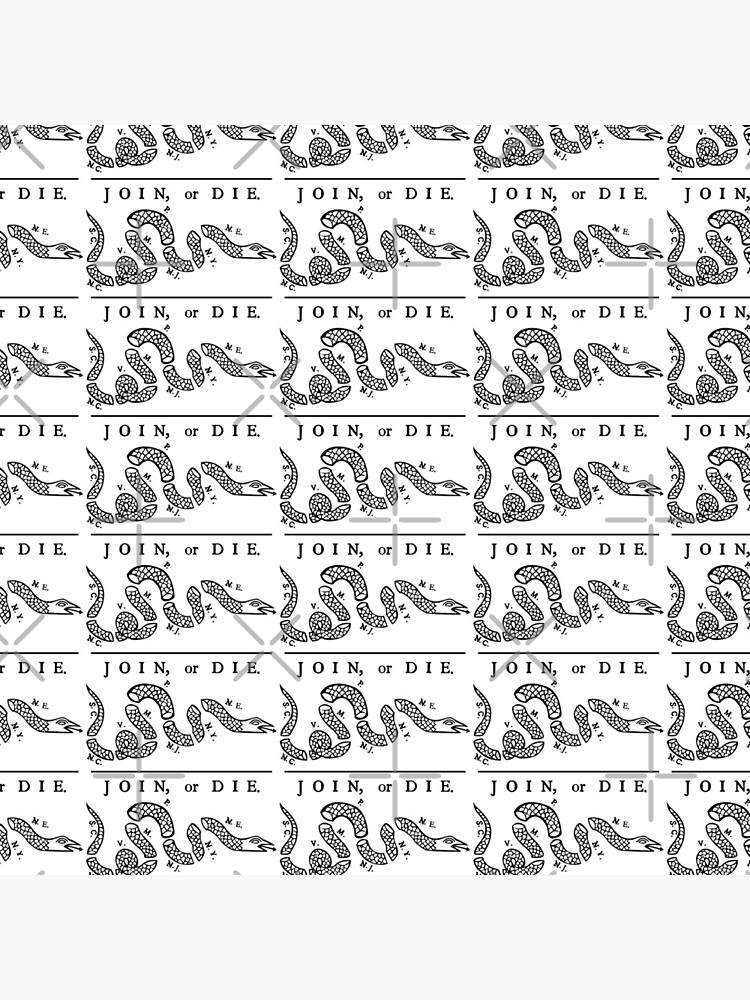 "Join or Die, Small Version (see profile for large), United States ...