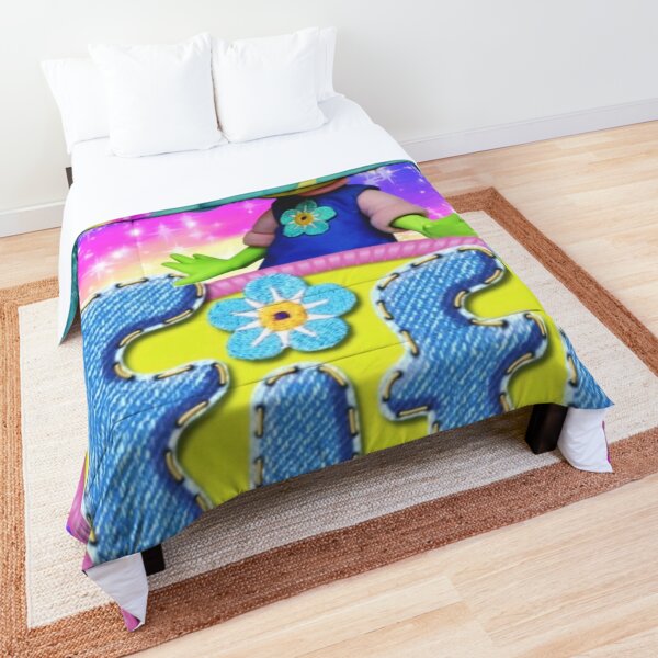 "Fifi and the flowertots" Comforter for Sale by shining-art | Redbubble