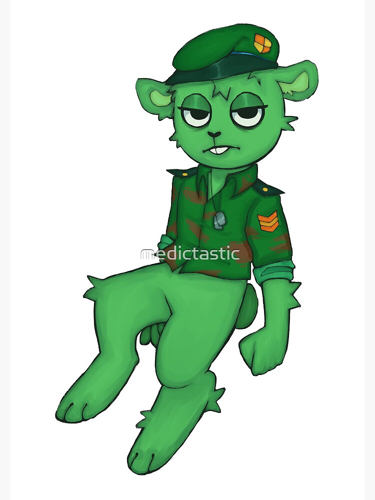 "Flippy Happy Tree Friends" Spiral Notebook for Sale by medictastic ...