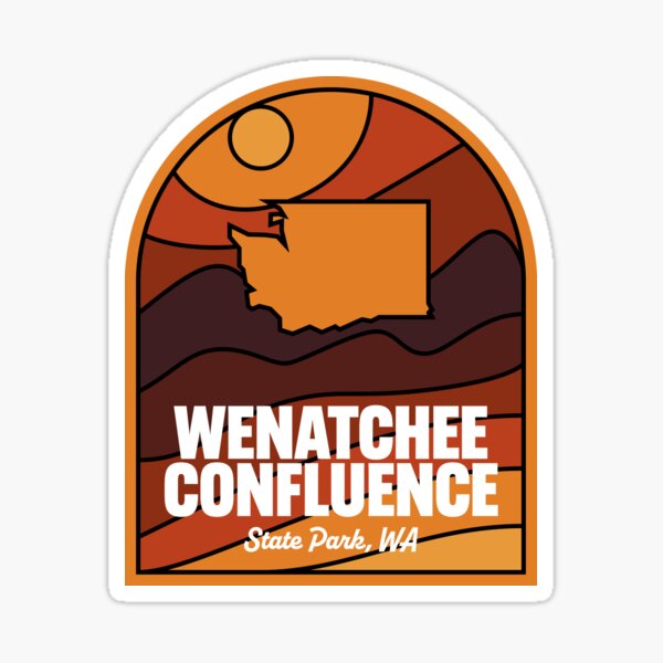 "Wenatchee Confluence State Park Washington" Sticker for Sale by ...