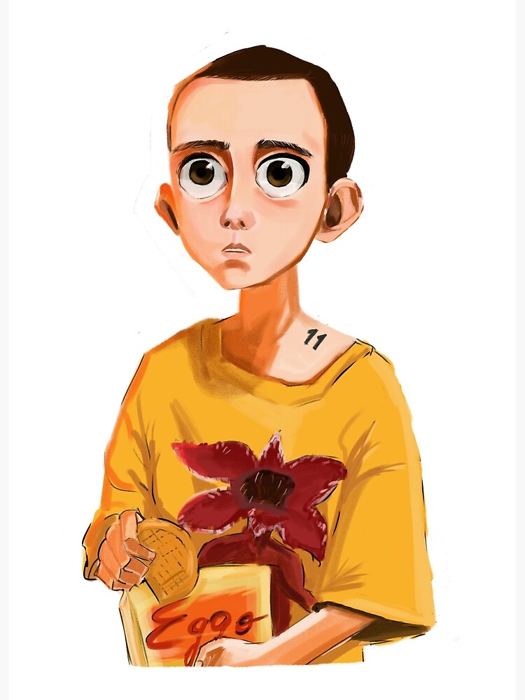 Eleven Stranger Things Poster For Sale By Tami27 Redbubble