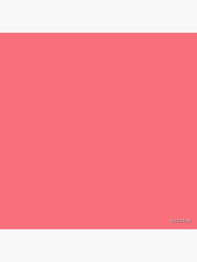 "begonia #fa6e79, RGB color" Sticker by buzztop | Redbubble