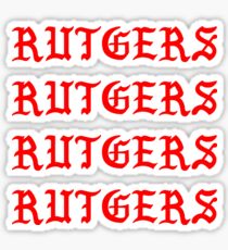 Rutgers: Stickers | Redbubble