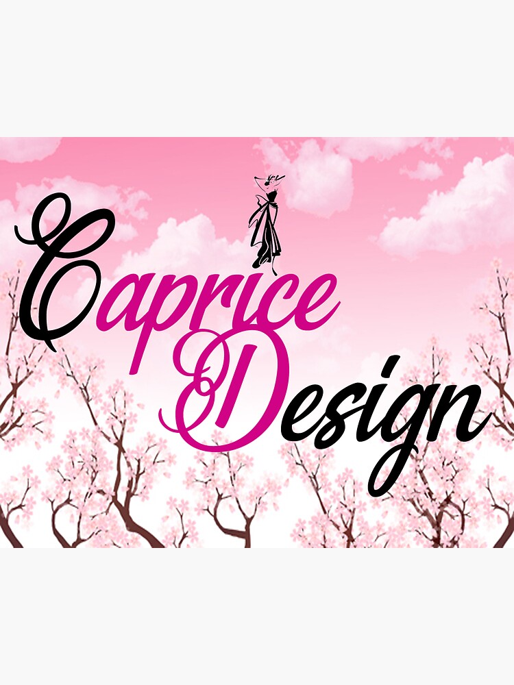 "Caprice Design logo" Sticker for Sale by CapriceDesign | Redbubble