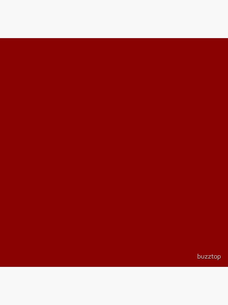 "Dark red #8b0000, RGB color" Poster for Sale by buzztop | Redbubble