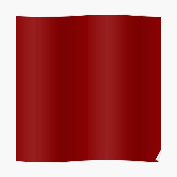 "Dark red #8b0000, RGB color" Poster for Sale by buzztop | Redbubble