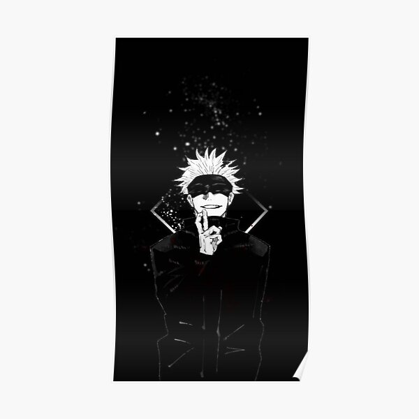 "Master Wizard Satoru Gojo" Poster by Otaku-Shopping | Redbubble