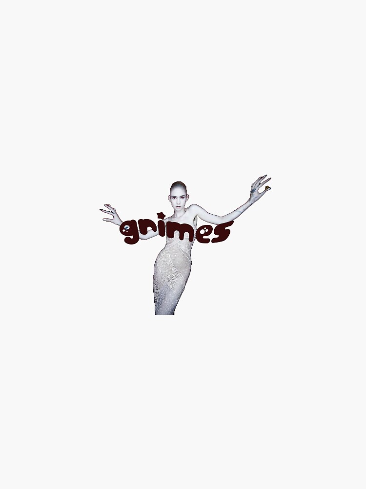 "grimes" Sticker by kepdesigns | Redbubble