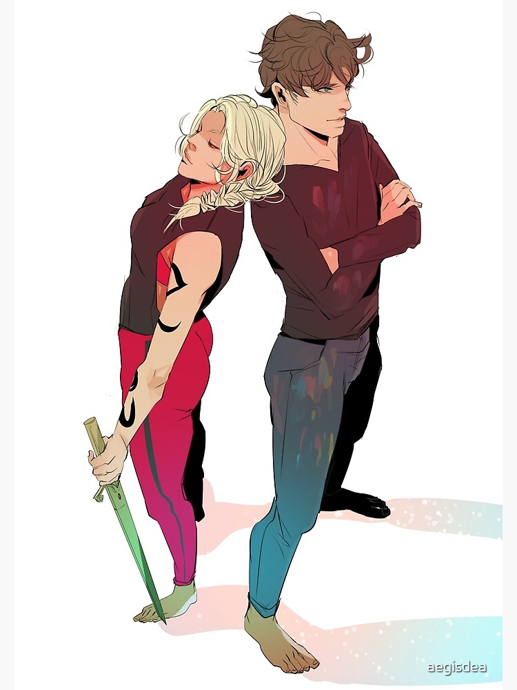 "Dynamic Duo" Poster by aegisdea | Redbubble