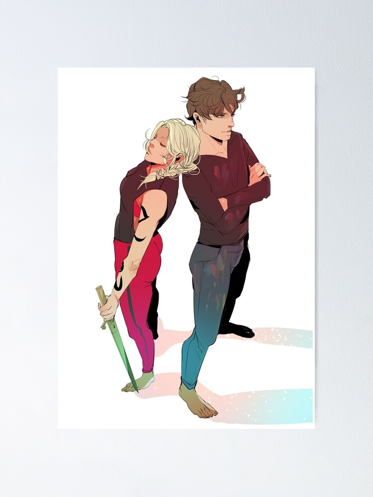 "Dynamic Duo" Poster by aegisdea | Redbubble