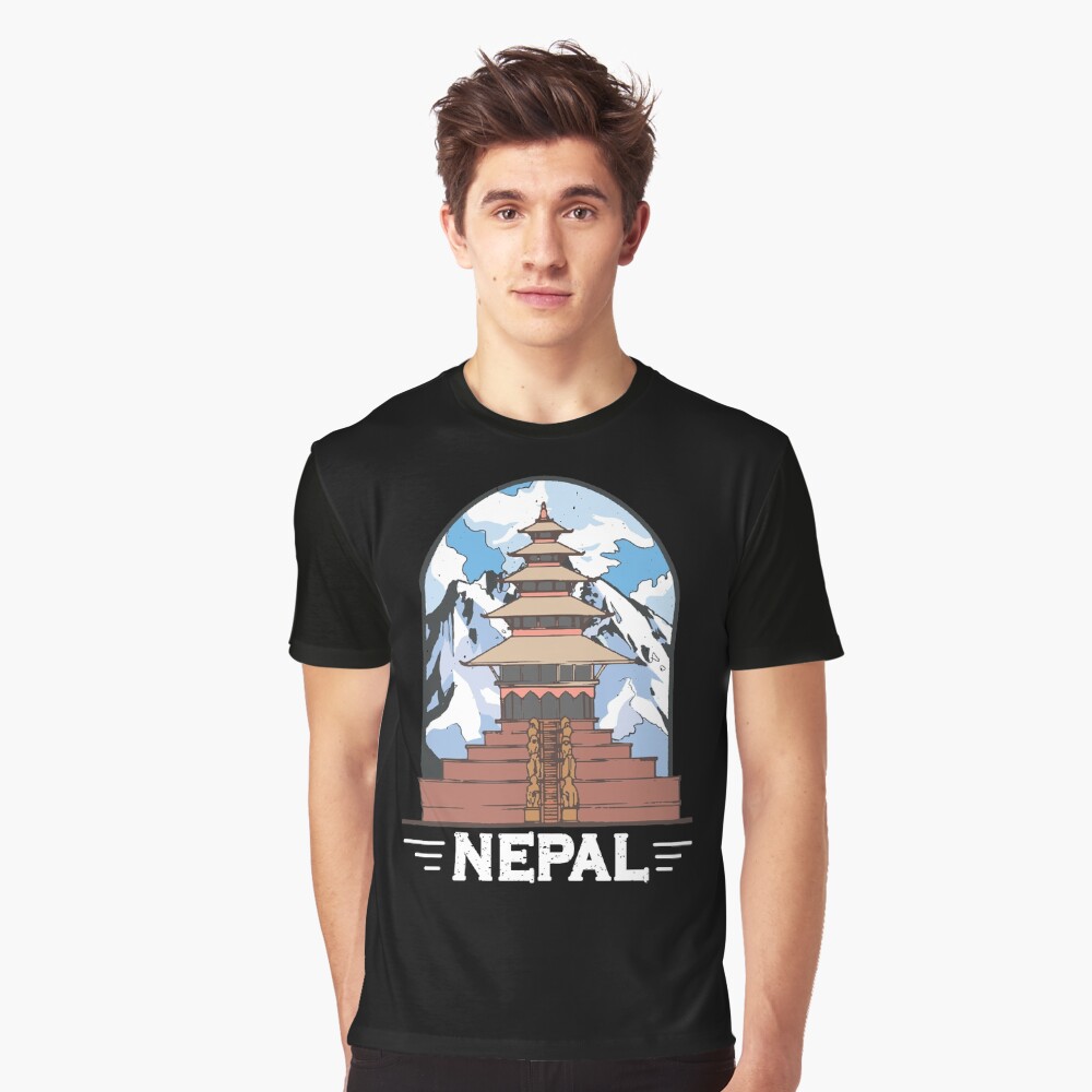 "Nepal Country Vintage Temple Art" Sticker for Sale by MrEddie10 ...