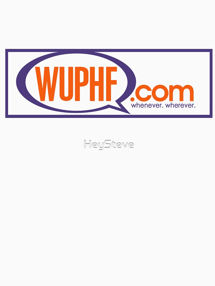 "WUPHF - The Office" T-shirt by HeySteve | Redbubble | tv shows t ...