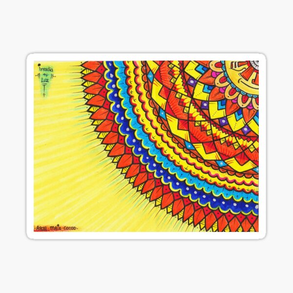 "SunSmile" Sticker by andresindio | Redbubble