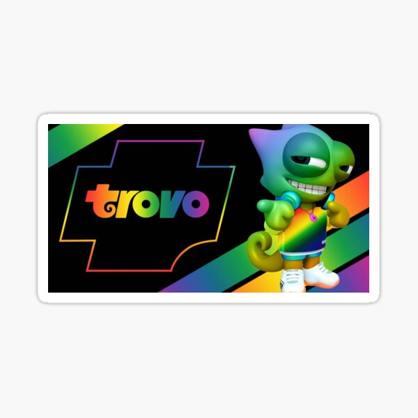 "TROVO" Sticker for Sale by Muxolini-design | Redbubble