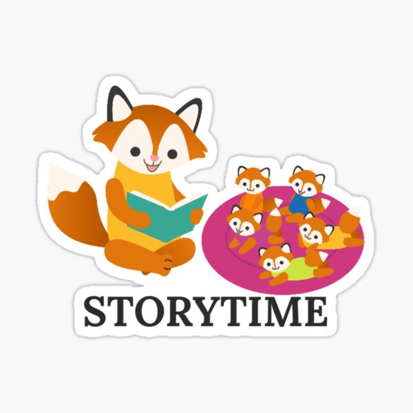 "Storytime" Sticker by ShalynW | Redbubble